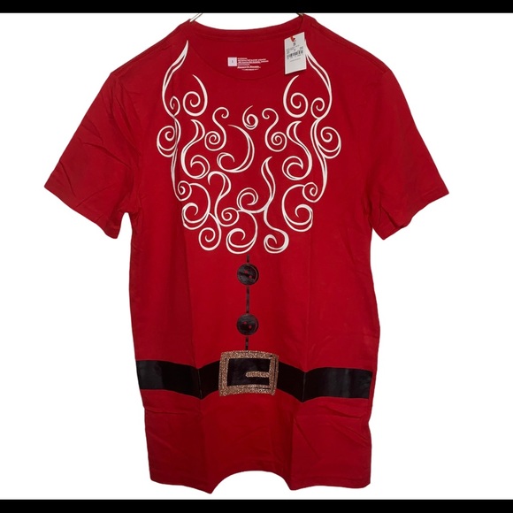 Target | Shirts | Mens Short Sleeve Santa Suit Tshirt S Or M | Poshmark